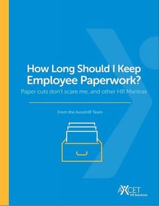 Saving Employee Paperwork - THANK YOU LP